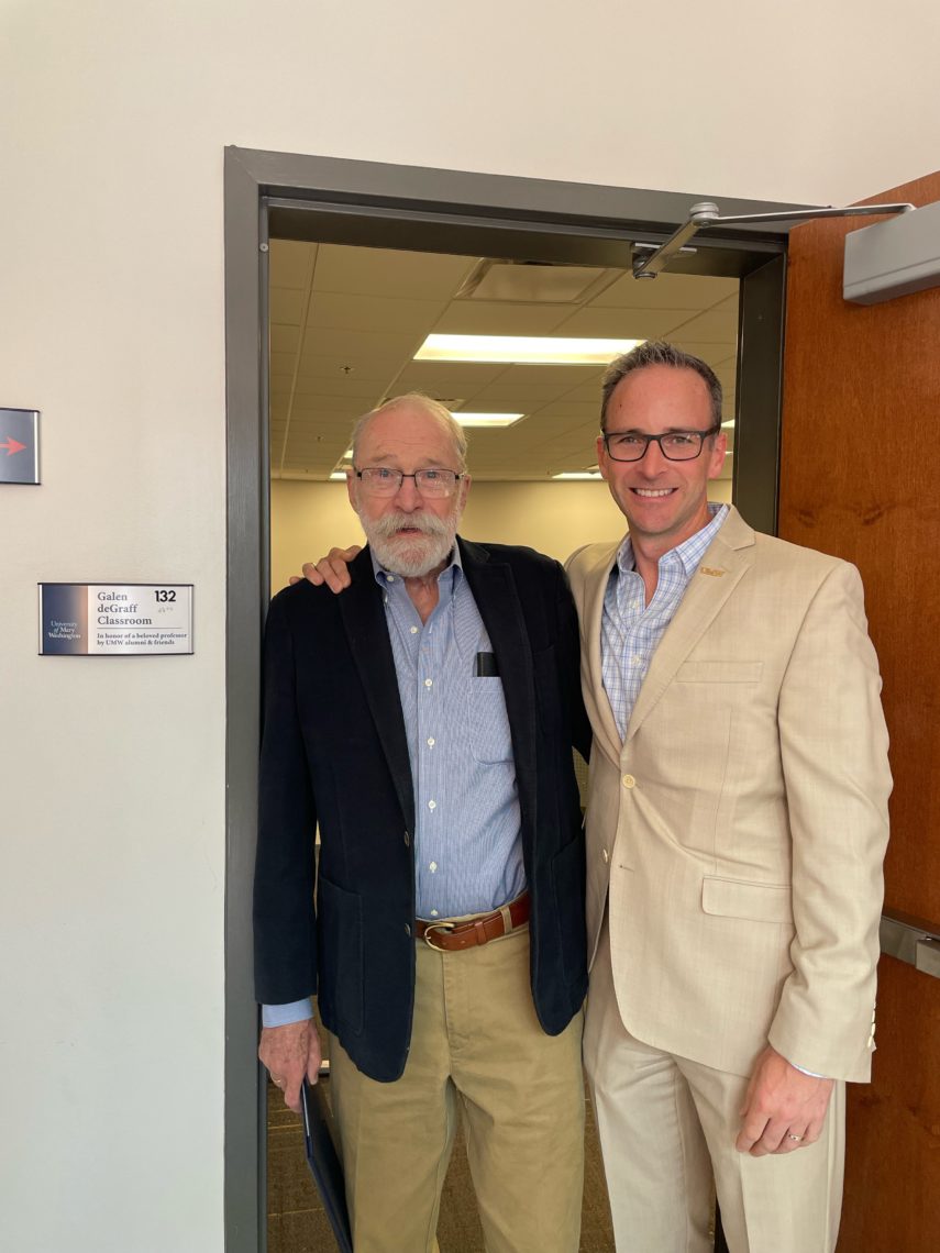 Business Class: Alums Name Classroom for Beloved Professor - Giving to ...